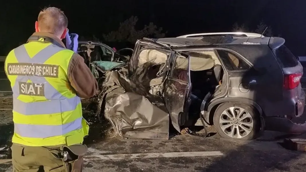 Tragedia en la Ruta del Itata: cinco muertos y cuatro heridos tras colisión frontal » Hoy Noticias