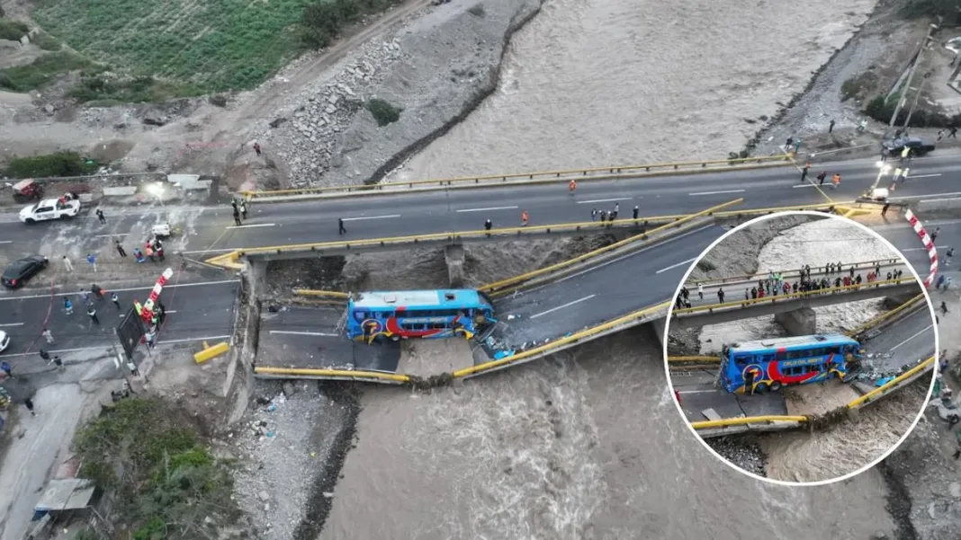 Colapso de puente en carretera hacia Chancay deja al menos dos muertos y 41 heridos en Perú ...
